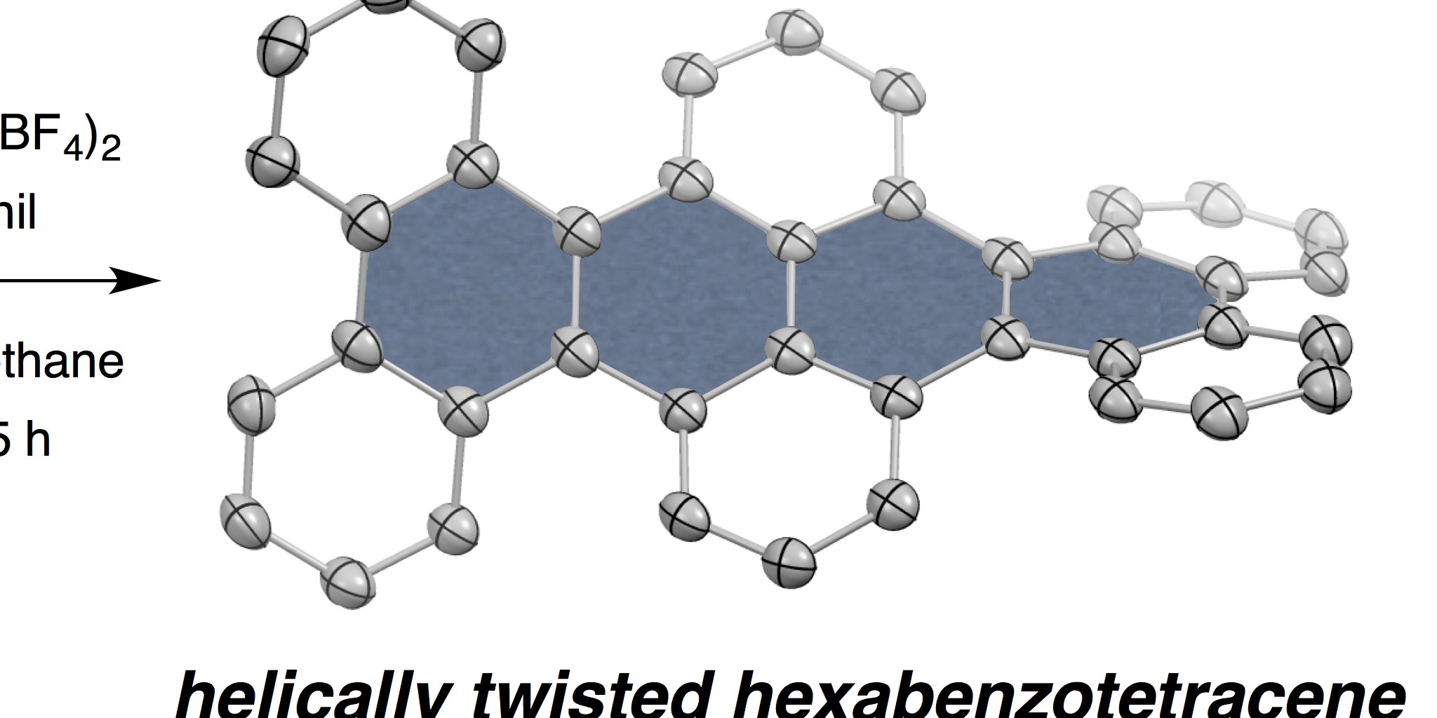 Helically Twisted Tetracene: Synthesis, Crystal Structure, and ...